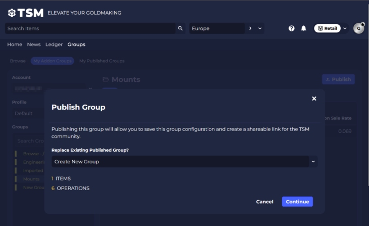 Re-introducing Public TSM Groups - TradeSkillMaster Blog