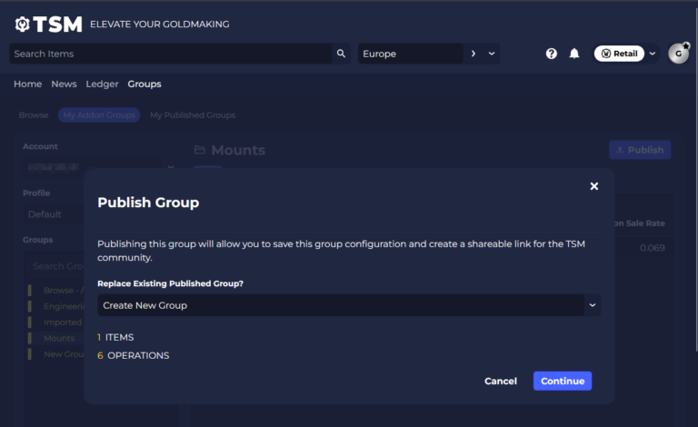 Re-introducing Public TSM Groups - TradeSkillMaster Blog